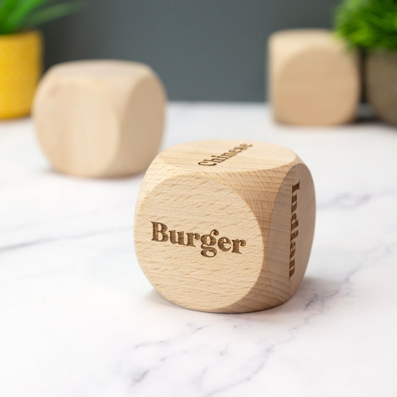 Takeaway Dice Couples Date Night Married Night in Gift Idea Food ...