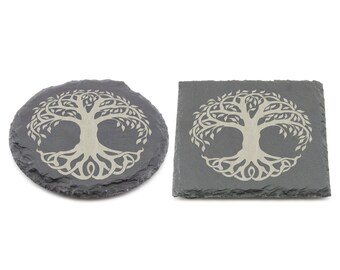 Tree of Life Coaster | Etsy