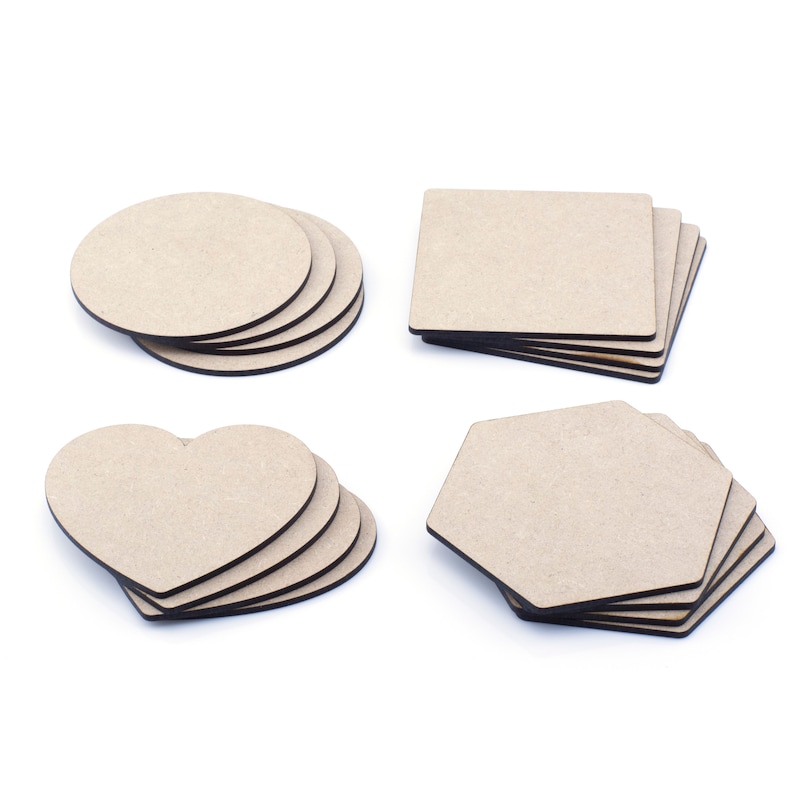 Wooden Coasters Blanks - Etsy