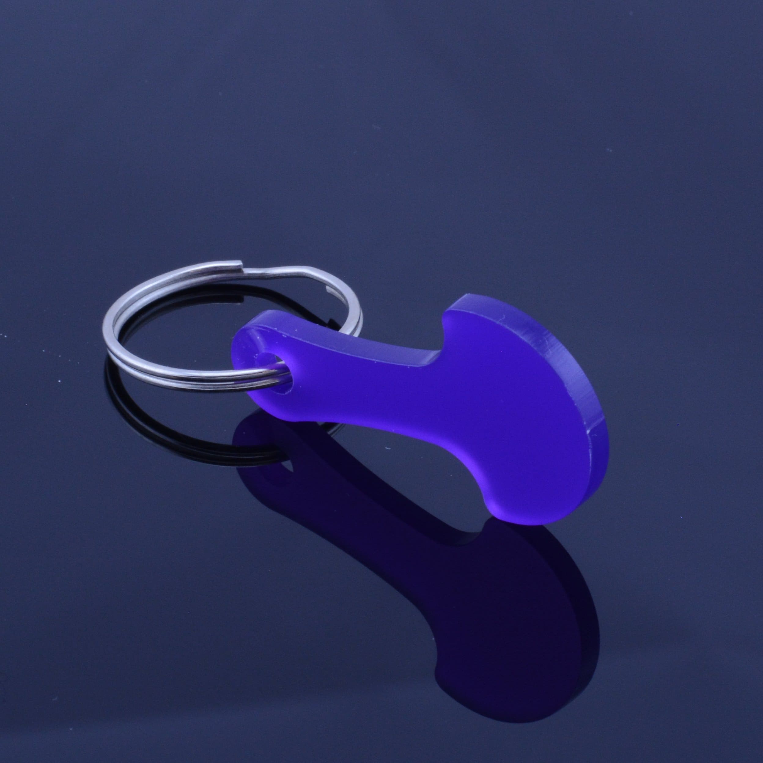 Shopping Trolley Fob Token Long Reusable UK 1 Pound Coin | Etsy UK