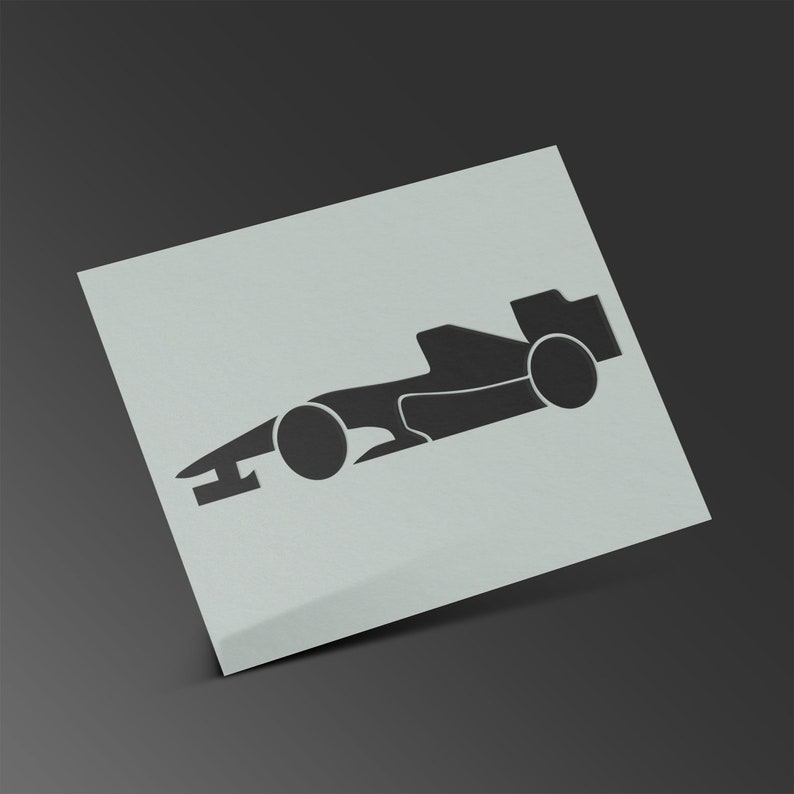 Car Stencil Cars Formula 1 Mylar Sheet Painting Wall Art Craft Airbrush ...