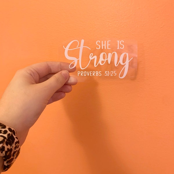 Bible Verse Decal - Etsy