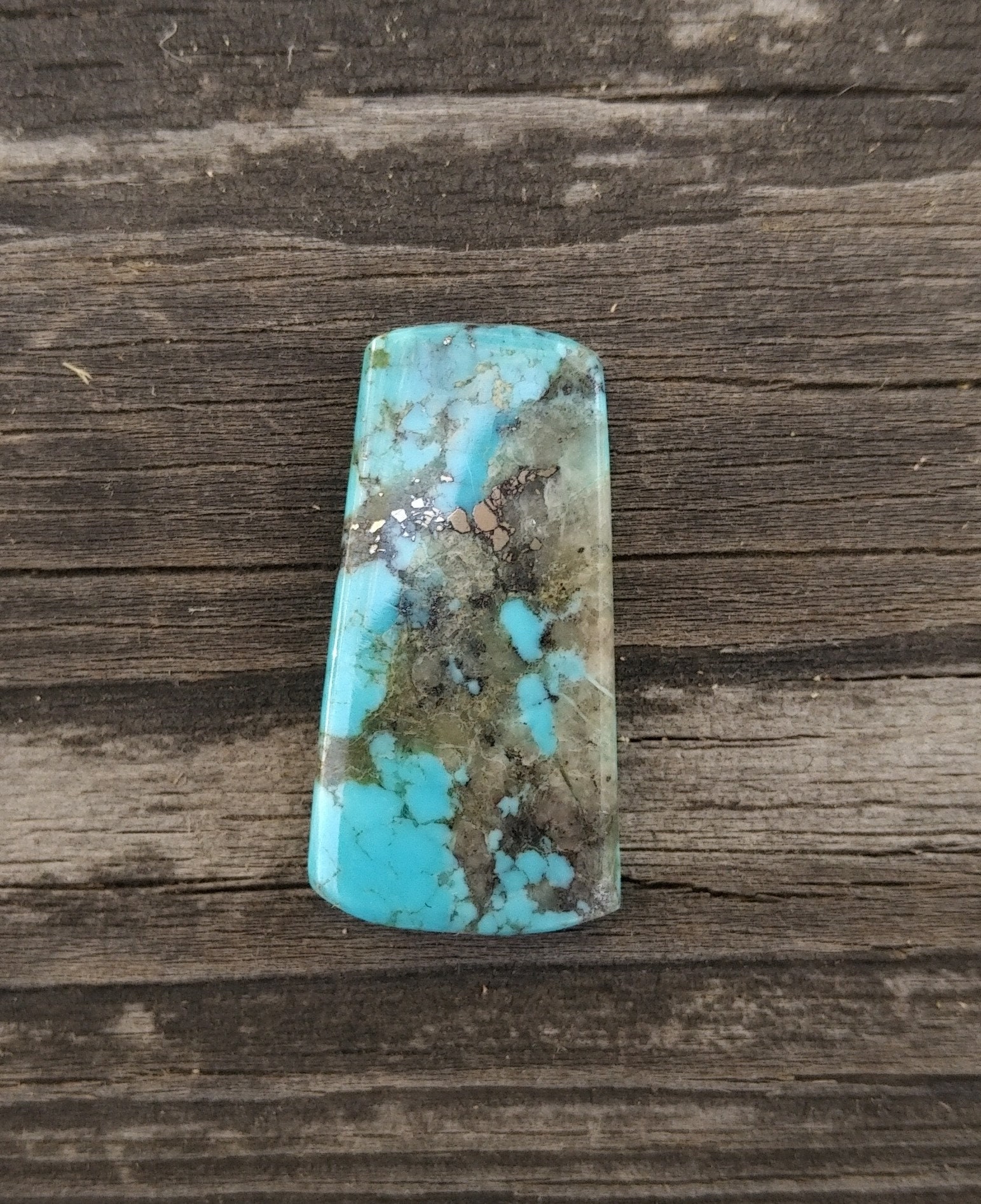 Morenci Turquoise With Mixed Patterns | Loose Gemstones | Handmade ...