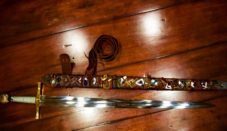 Darksword Armory Excalibur Sword With Adornments - Etsy