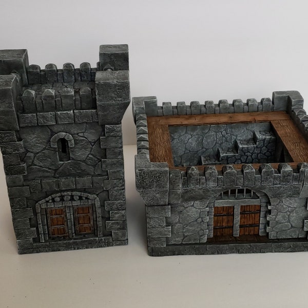 28mm Miniature Tower - Etsy