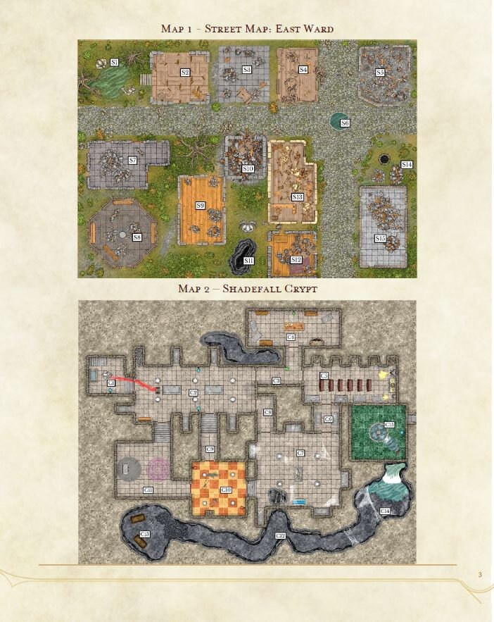 Shadefall Crypt D&D 5e Adventure for Levels 1-3 - Etsy