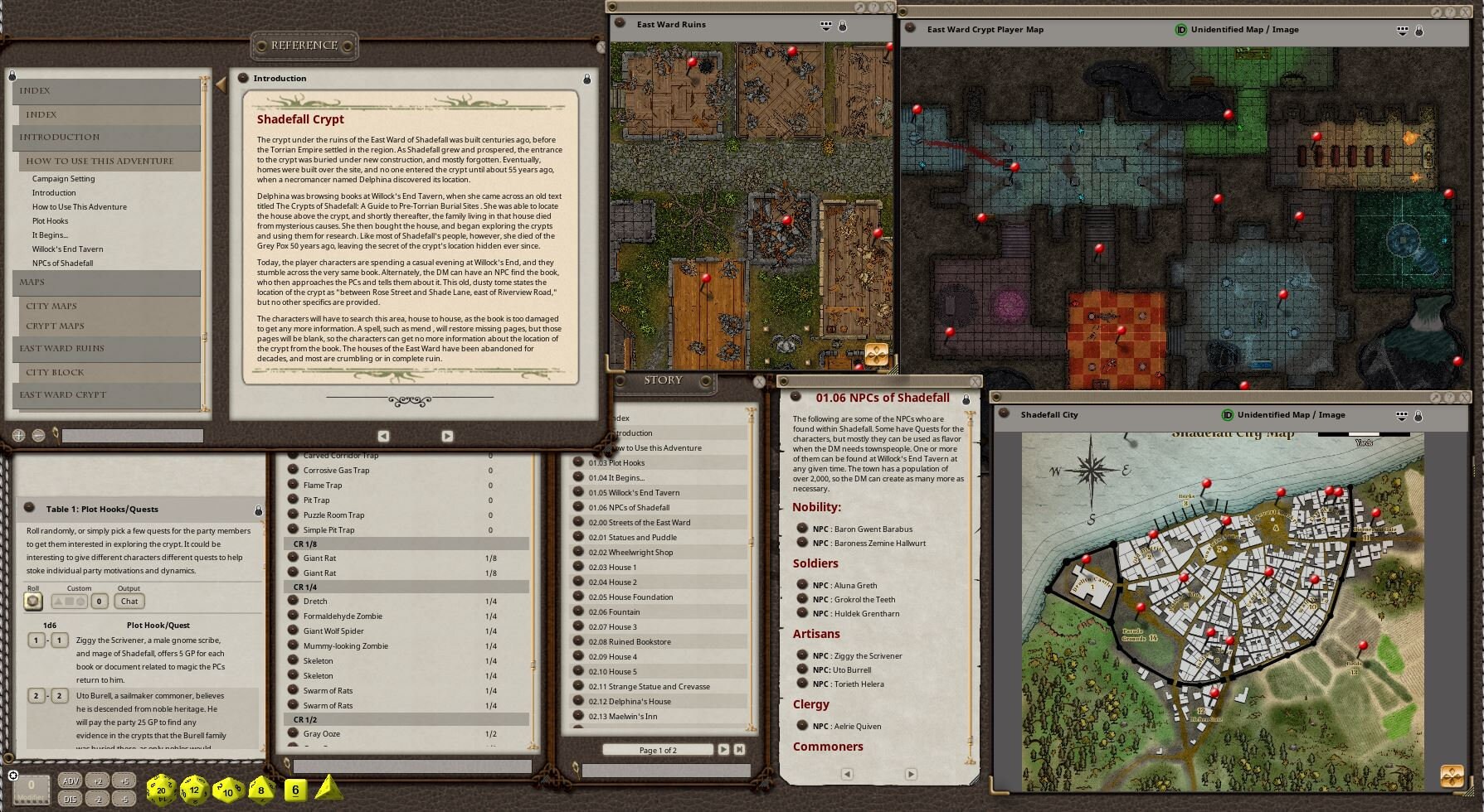 Shadefall Crypt D&D 5e Adventure for Levels 1-3 - Etsy