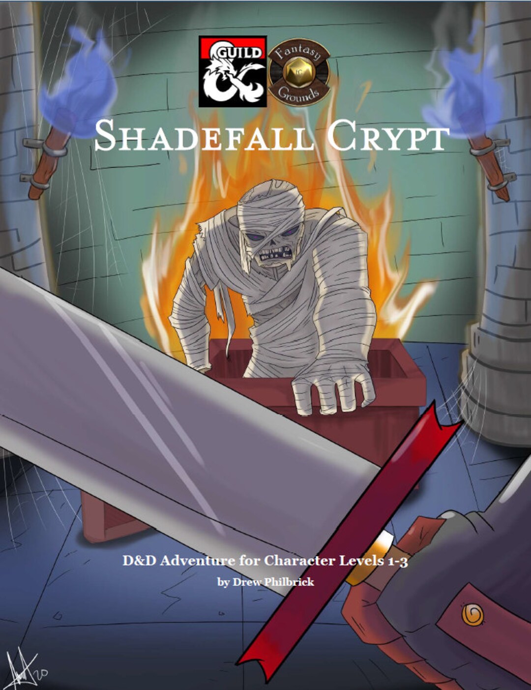 Shadefall Crypt D&D 5e Adventure for Levels 1-3 - Etsy
