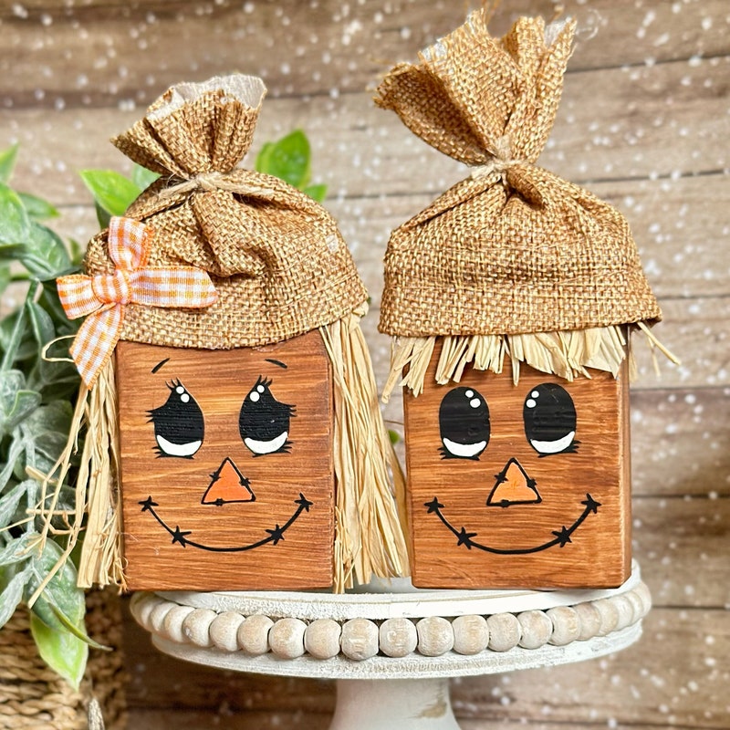 Fall Scarecrow Decor - Etsy