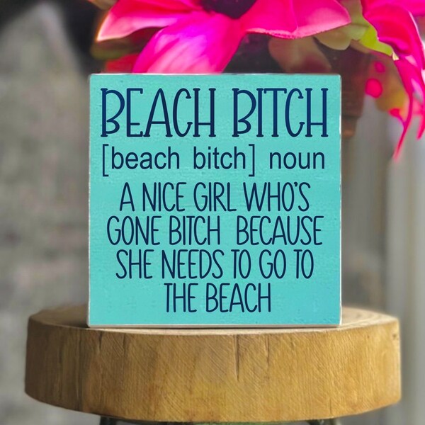 Funny Beach Signs - Etsy