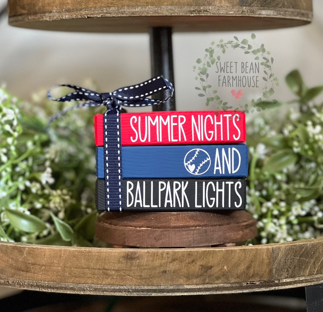 Baseball Tiered Tray Decor Baseball Decor Baseball Display Baseball ...