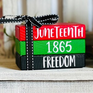 Juneteenth Tiered Tray Decor June 19th Juneteenth Sign Emancipation ...