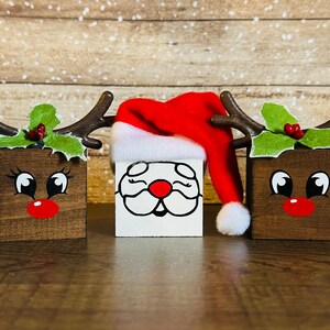 Reindeer Tiered Tray Decor Christmas Tiered Tray Decor Christmas Decor ...