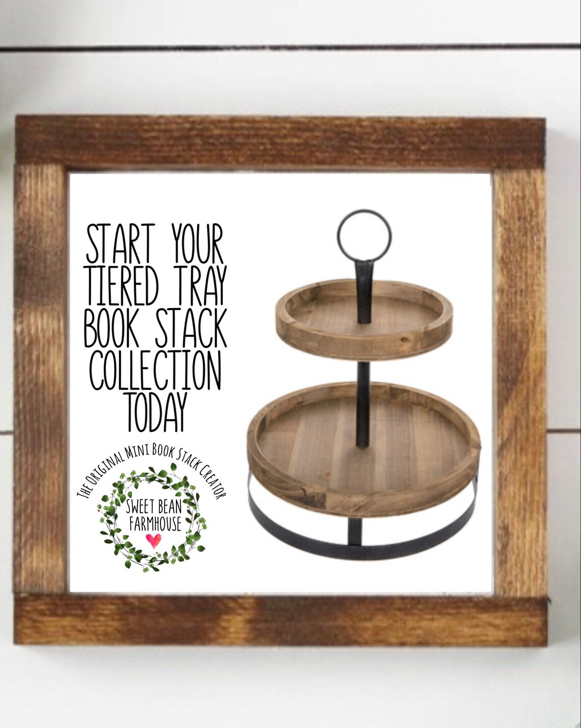 Cardinal Mini Book Stack Tiered Tray Decor Memorial Gift - Etsy