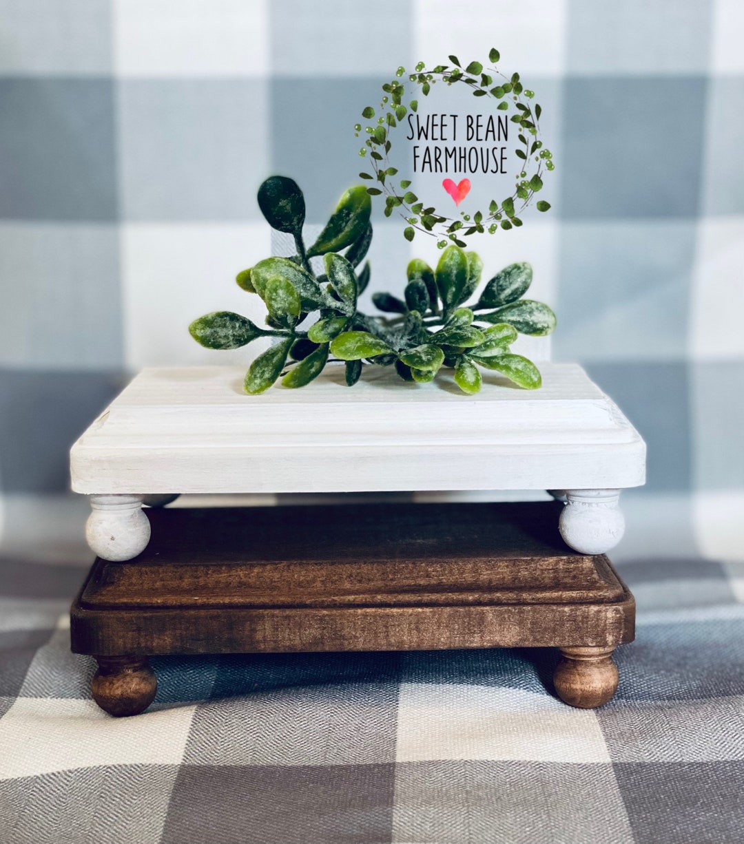 Mini Riser for Tiered Tray Tiered Tray Decor Mini Wooden Riser ...