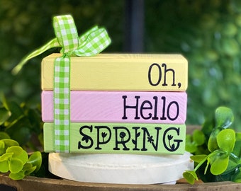 Wood Spring Decorations - Etsy