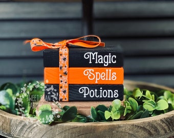 Halloween Book Decor | Etsy