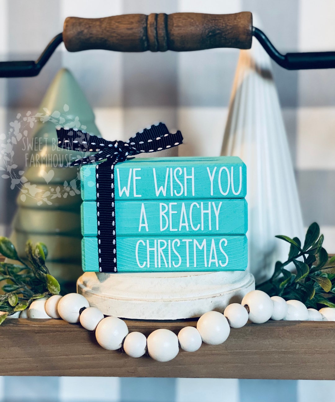 Beach Christmas Sign / Beachy Christmas / Beach Christmas Decor ...