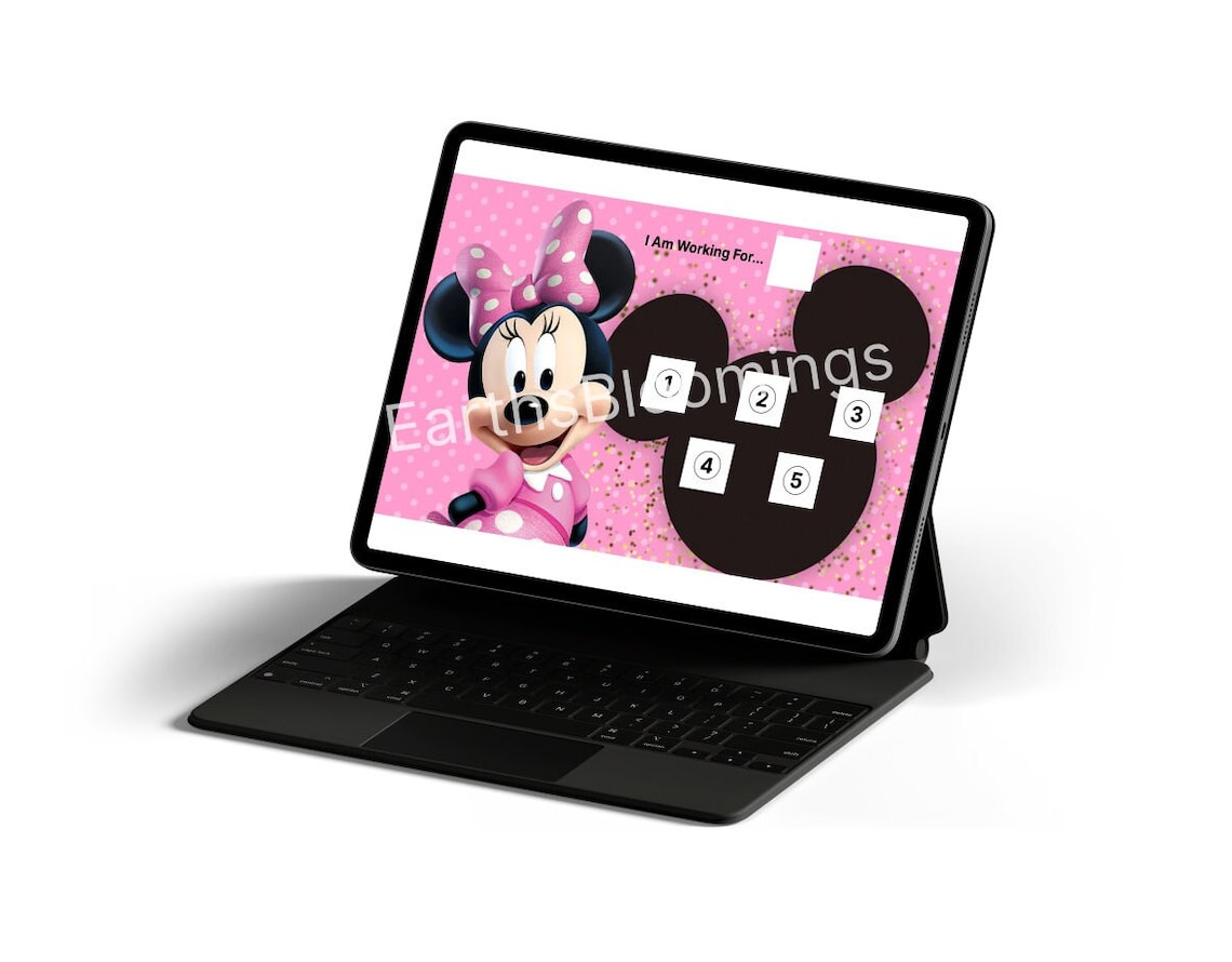 Minnie Mouse Token Board - Etsy