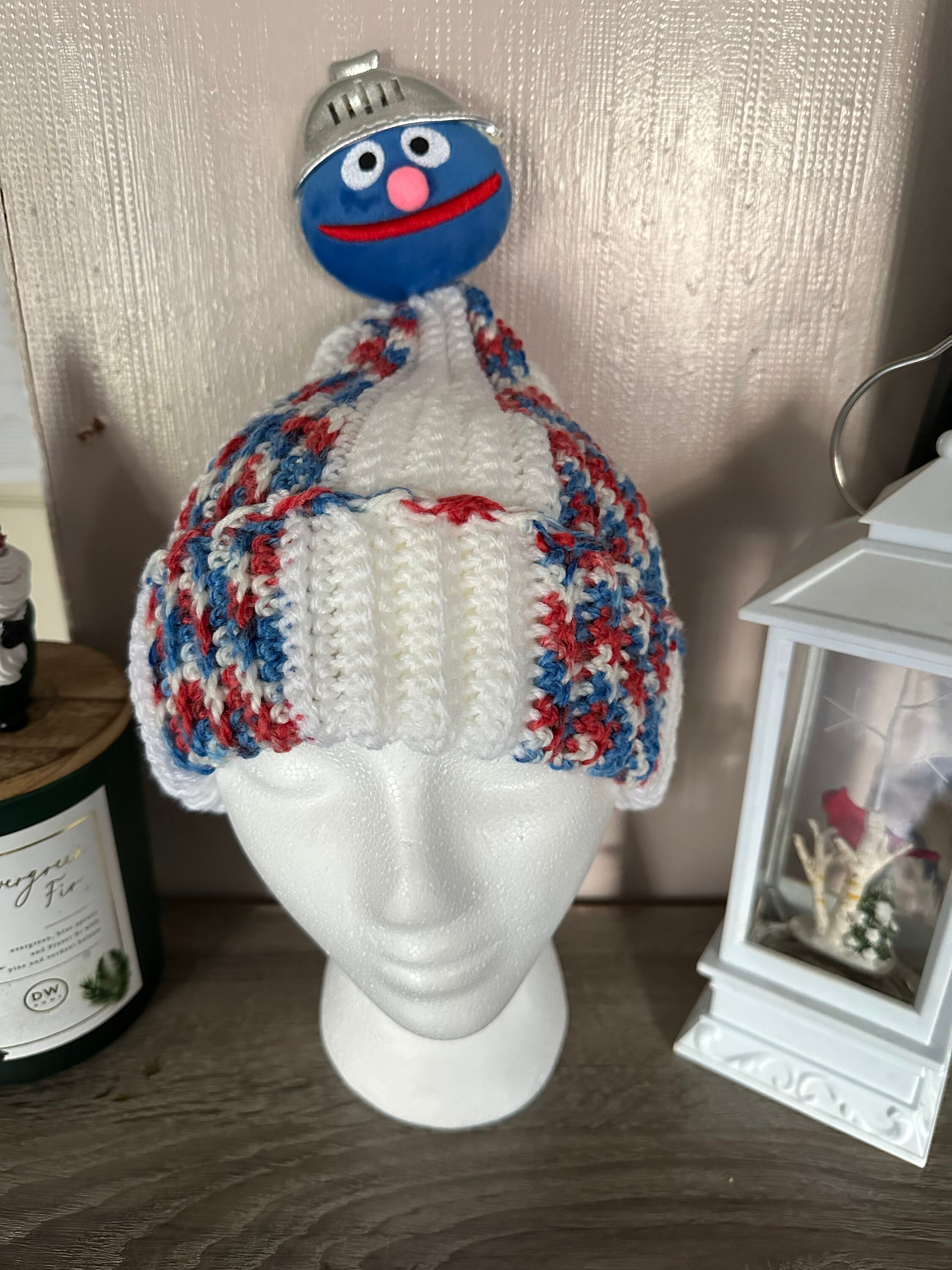 Grover Sesame Street Hat Size Large - Etsy