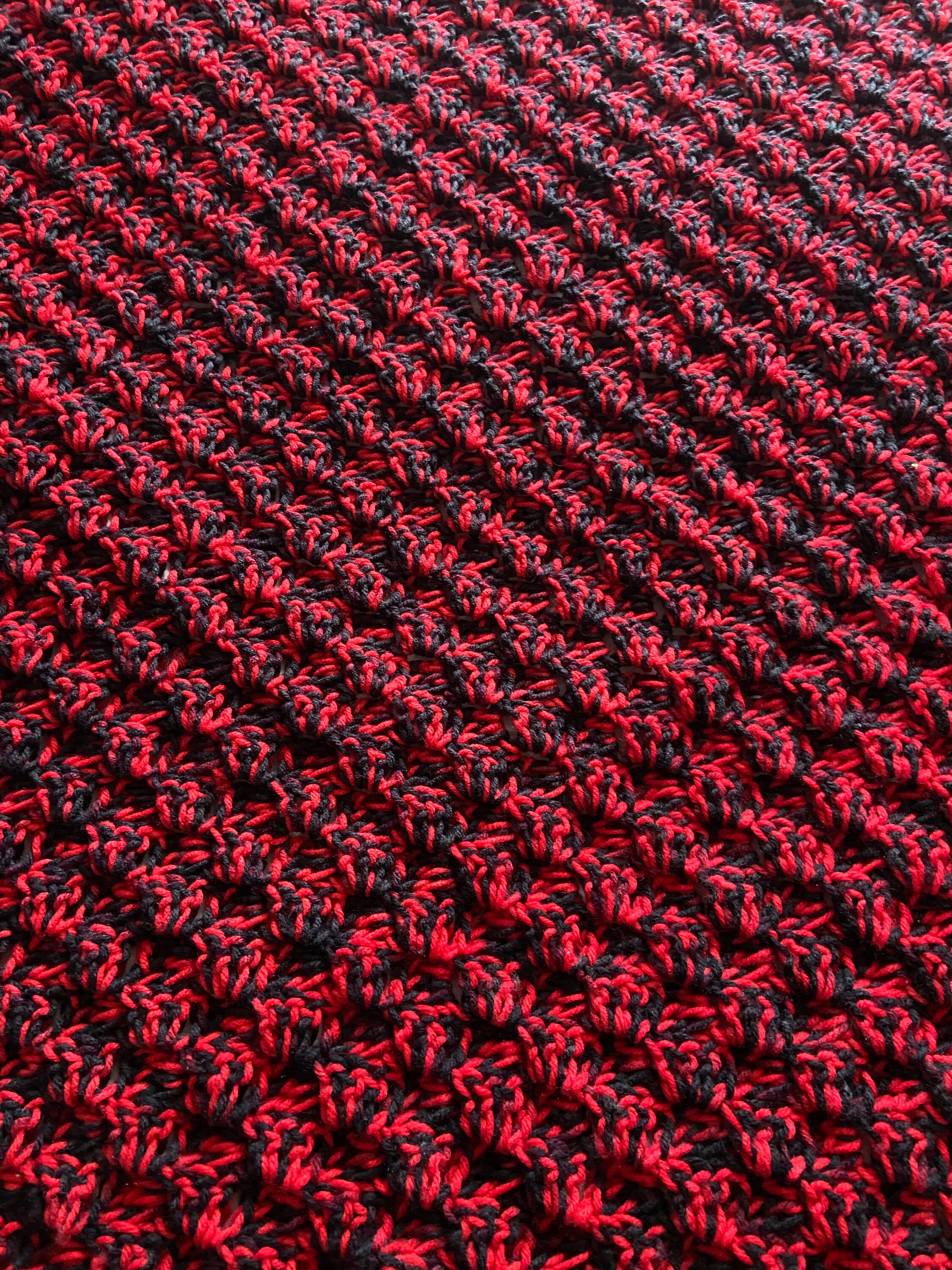 Red/black MVP Sports Full Size Afghan - Etsy