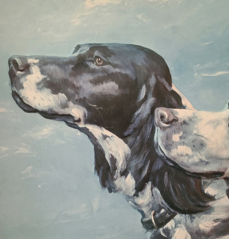 3D Print of "prize Pair" Bird Dogs in Costal Frame. - Etsy