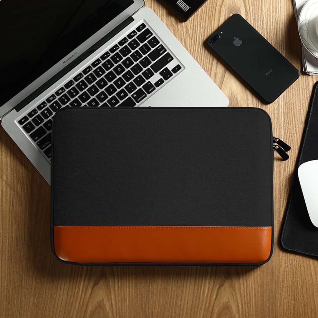 Slim Laptop Case, Vegan Leather Laptop Case, Laptop Protector, Laptop ...