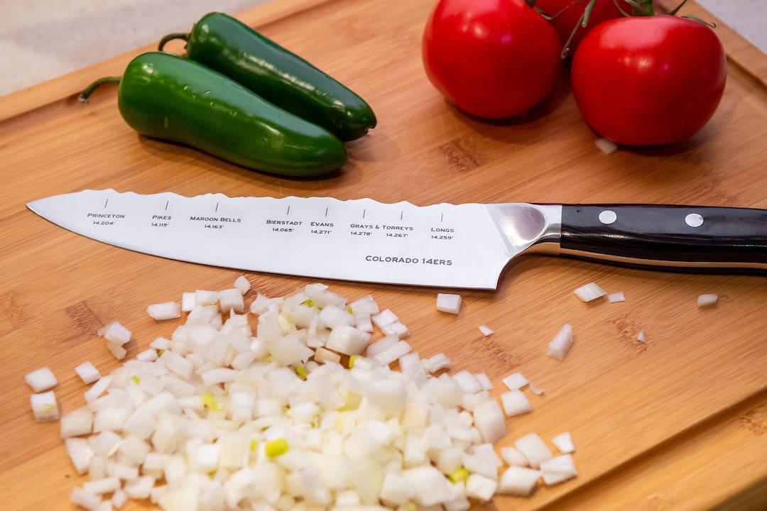 Colorado 14ers 8" Chef's Kitchen Knife - Etsy