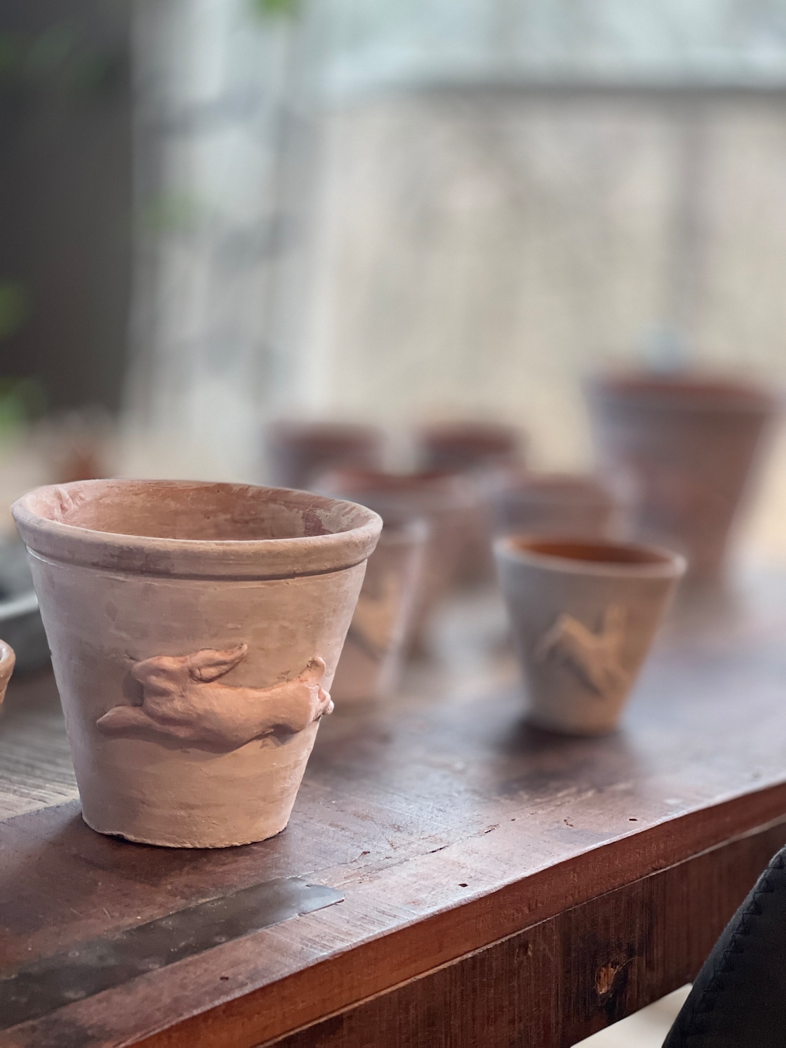 VINTAGE ENGLISH GARDEN Pot With Small Bunny - Etsy