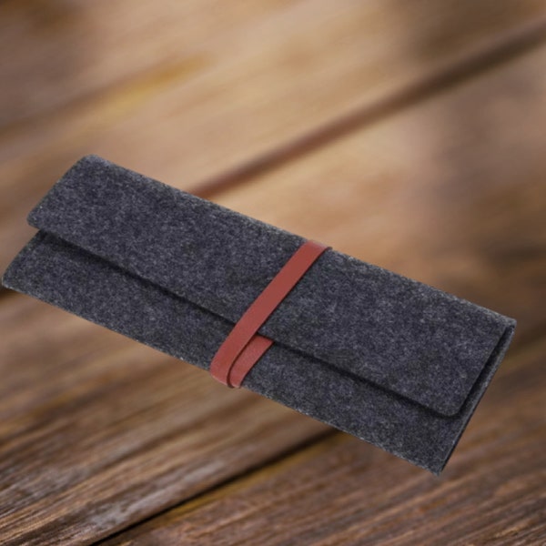 Felt Pencil Case - Etsy