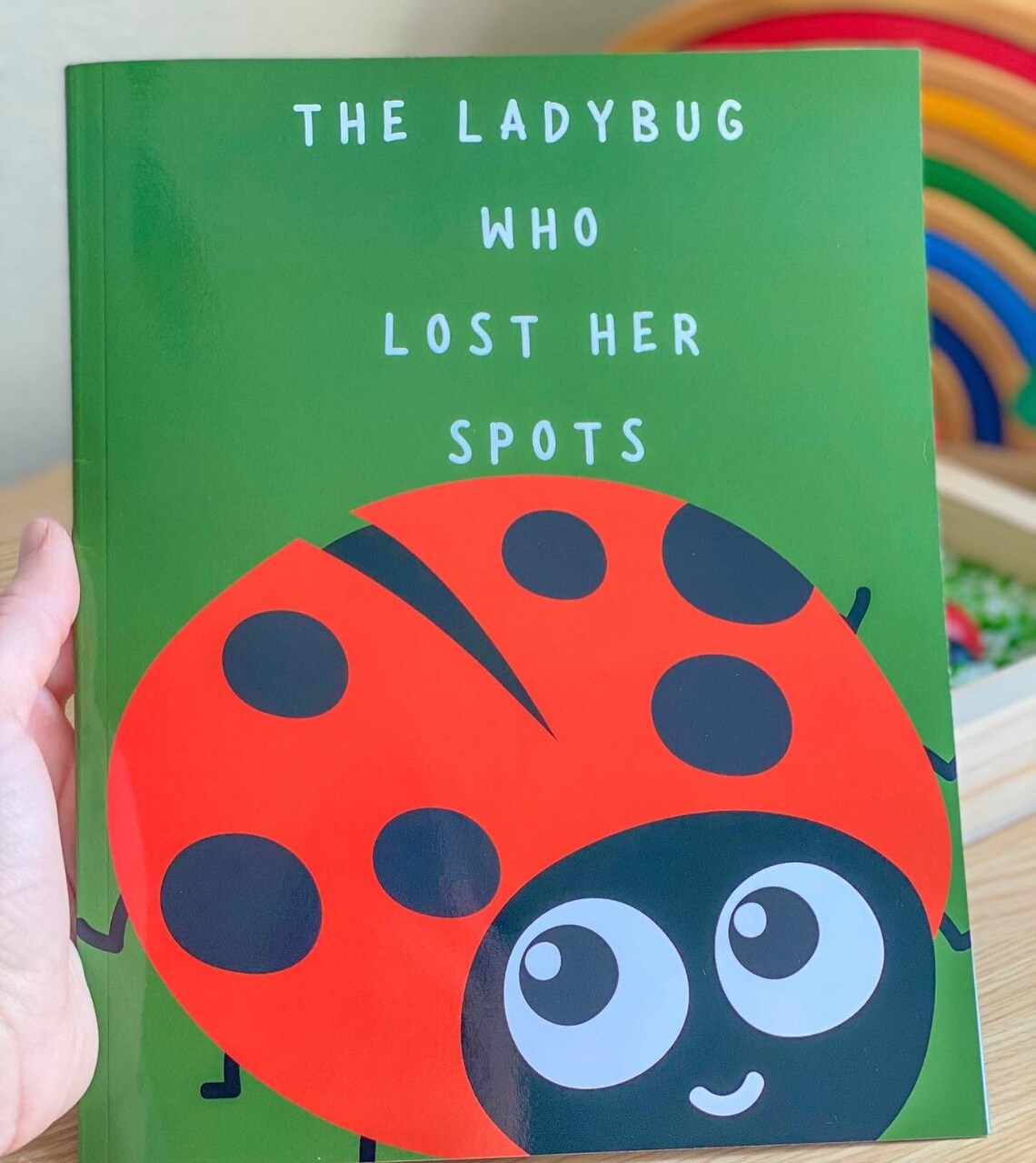 Counting Numbers Lady Bugs Wooden Educational Toy Set of 10 / | Etsy