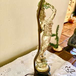 Antique La Danse Bronze Lamp, 1920s French Boudoir Lamp, Vintage ...