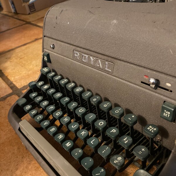 Royal Typewriter - Etsy