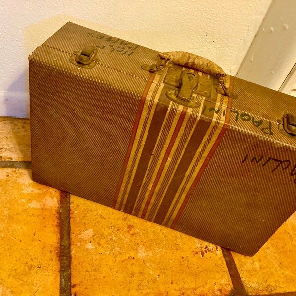 Wooden Suitcase - Etsy