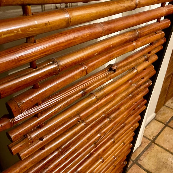 Bamboo Room Divider - Etsy