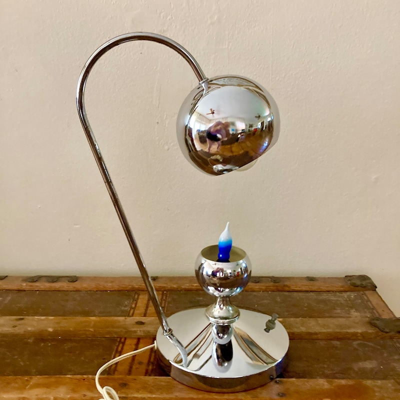 Chrome Lamp - Etsy