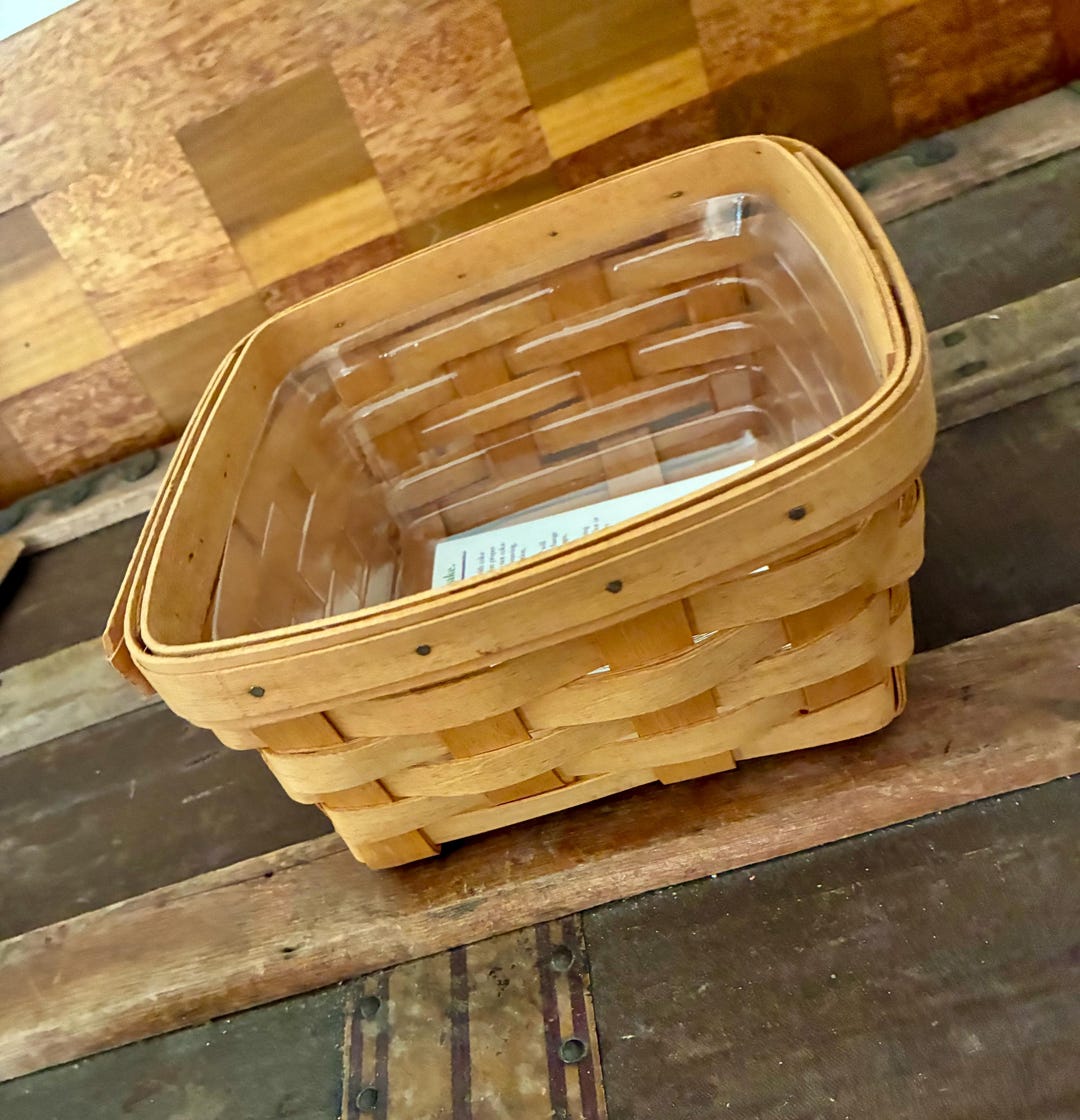 Vintage Longaberger Medium Berry Basket 11420 – 1995 BDL Signed – 7.25 ...