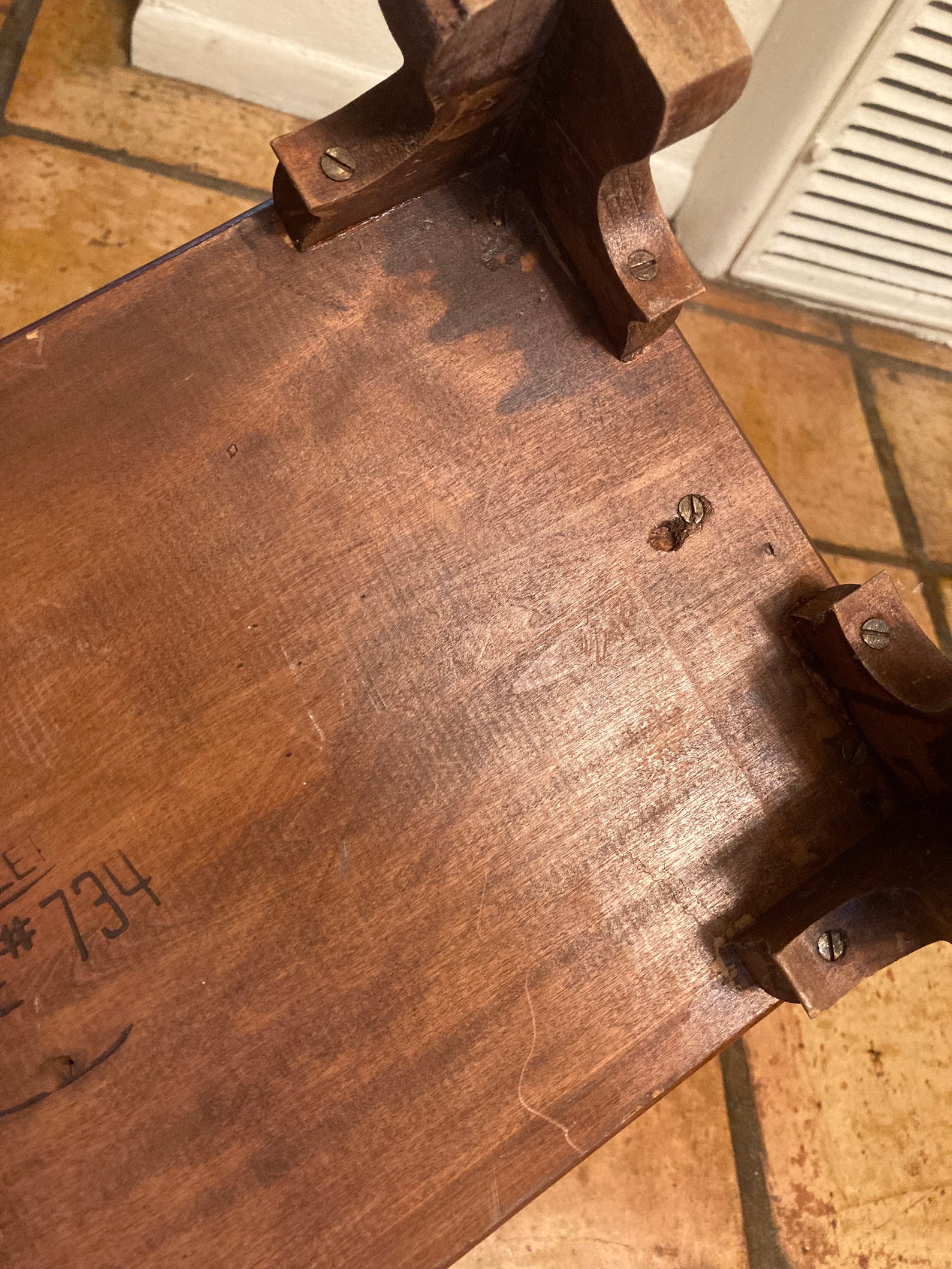 Vintage Butler Wood Magazine Rack Midcentury Magazine Rack - Etsy