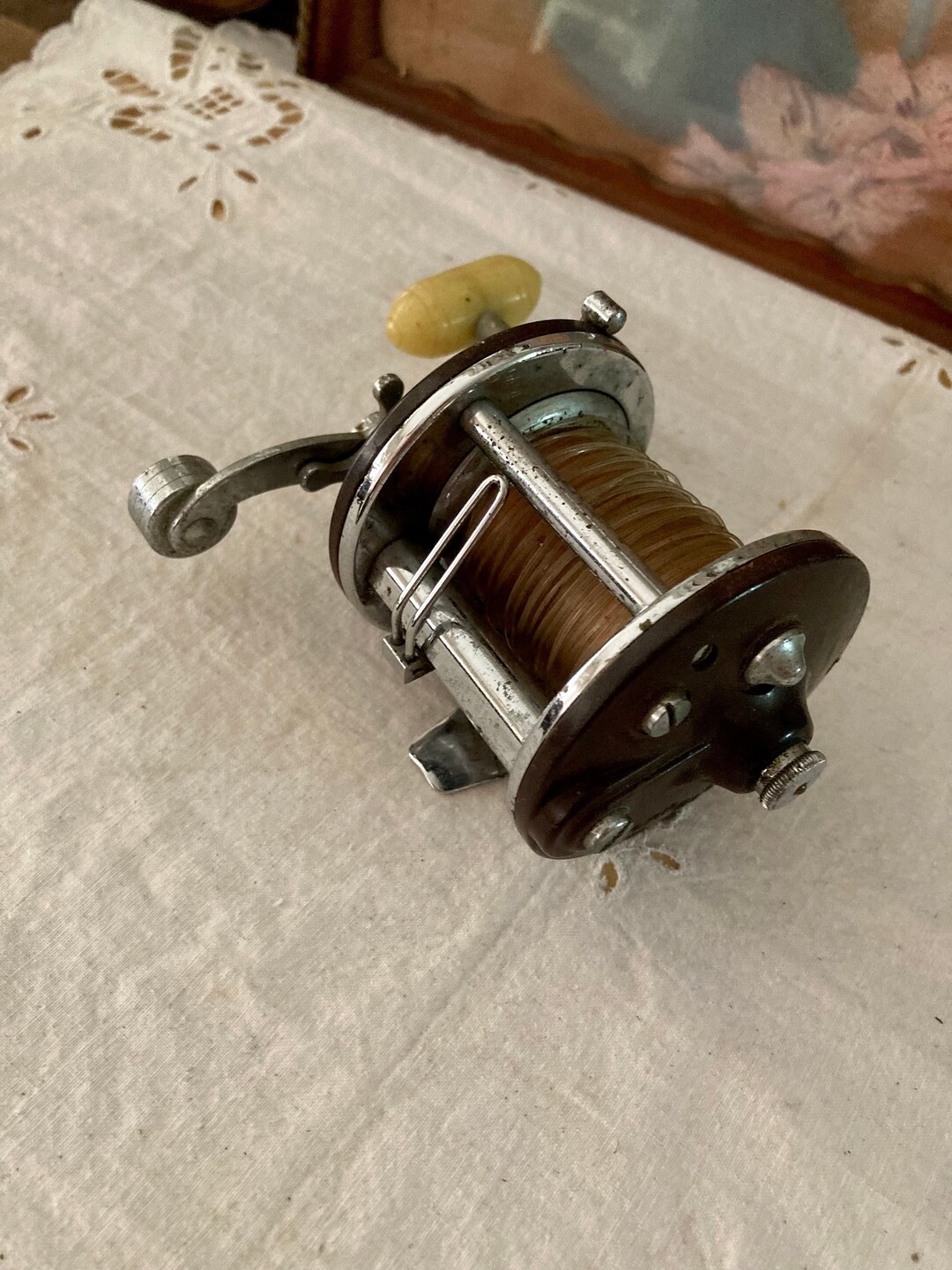 Vintage Penn Peerless No 9 Fishing Reel, Vintage Fishing Reel - Etsy