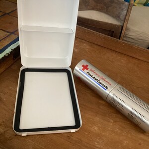 2 Vintage Metal First Aid Kits Box, Apothecary Storage Box, Vintage ...