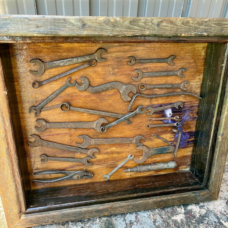 Antique Tool Box - Etsy