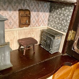 Clock Case Miniature Diorama, Room Box Diorama in a Clock Case ...