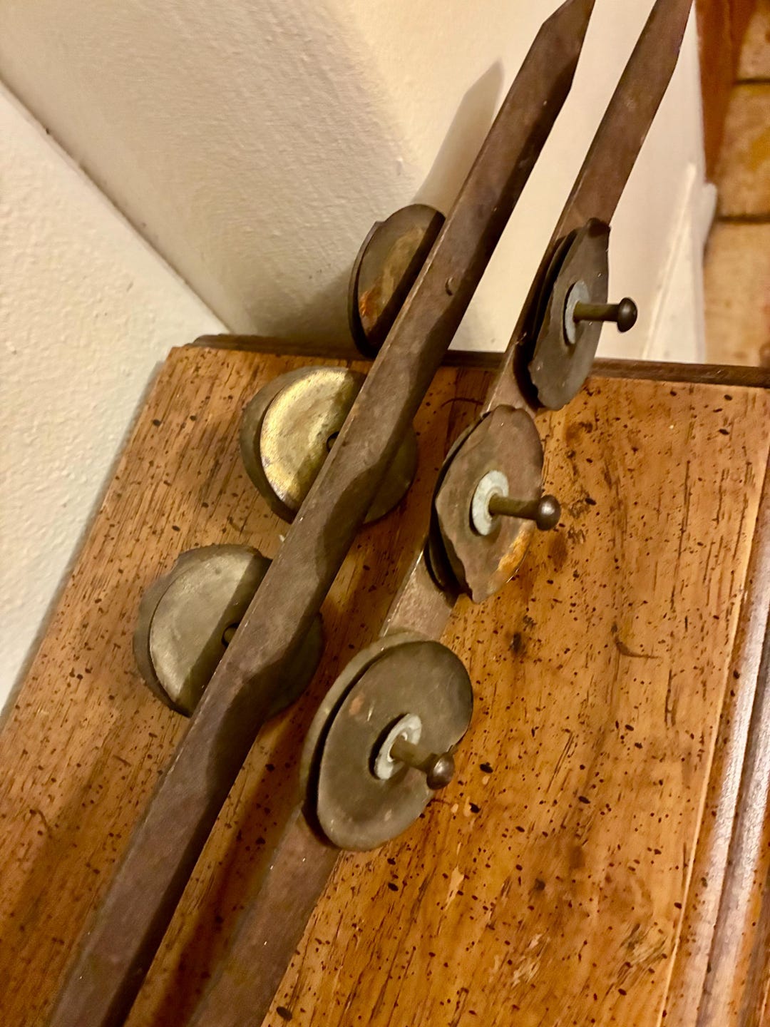 Vintage Primitive Iron Tong – Handmade Folk Musical Instrument With ...