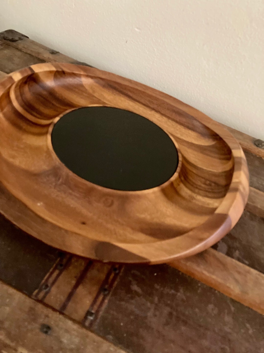 Vintage Nambe Butterfly Cheese Tray, Bambi Granite and Wood Cheese Tray ...