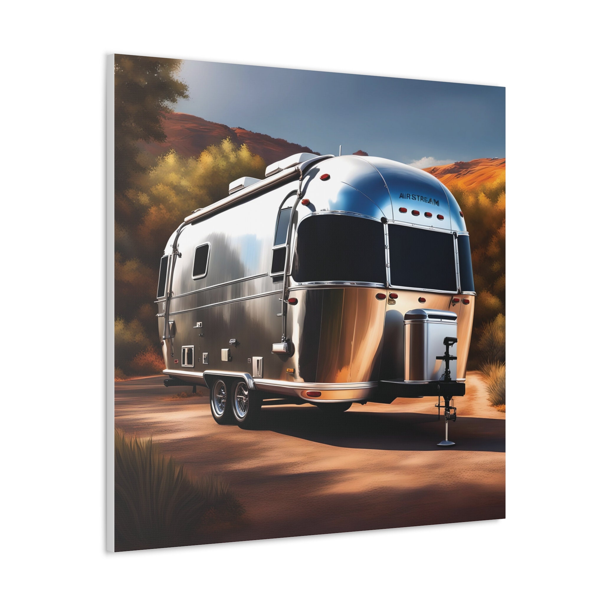 Camper Art, Vintage Camper Art, Camping Art, Camping Decor, Airstream ...