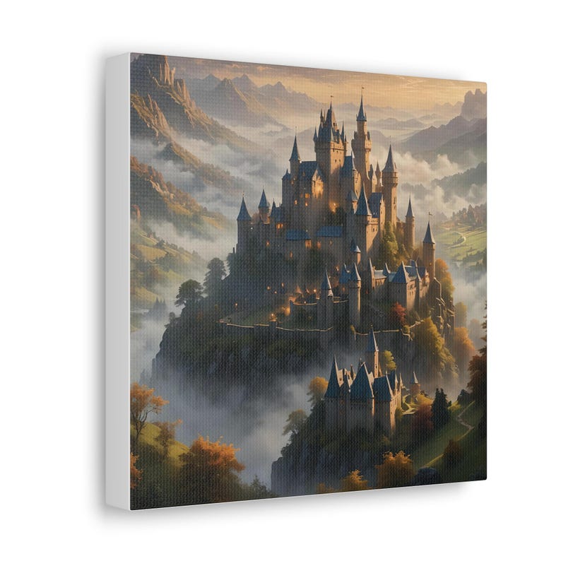 Medieval Castle Wall Decor Enchanting Medieval Fantasy Artwork ...