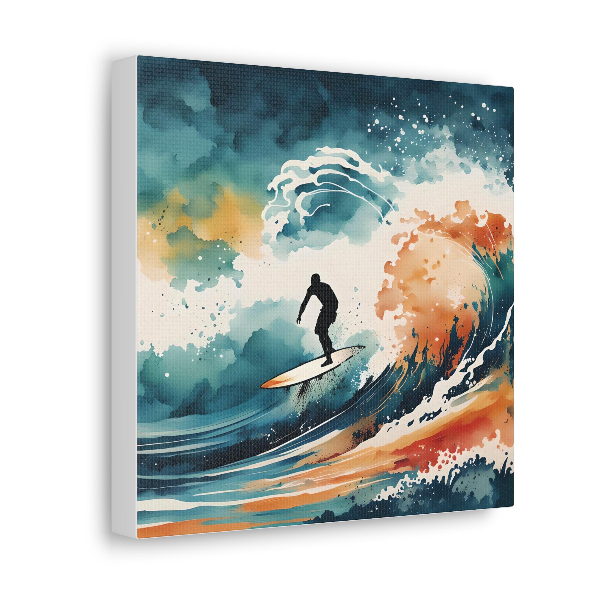 Surf Art, Ocean Art, Surfboard Art, Surfboard Wall Art, Wave Painting ...