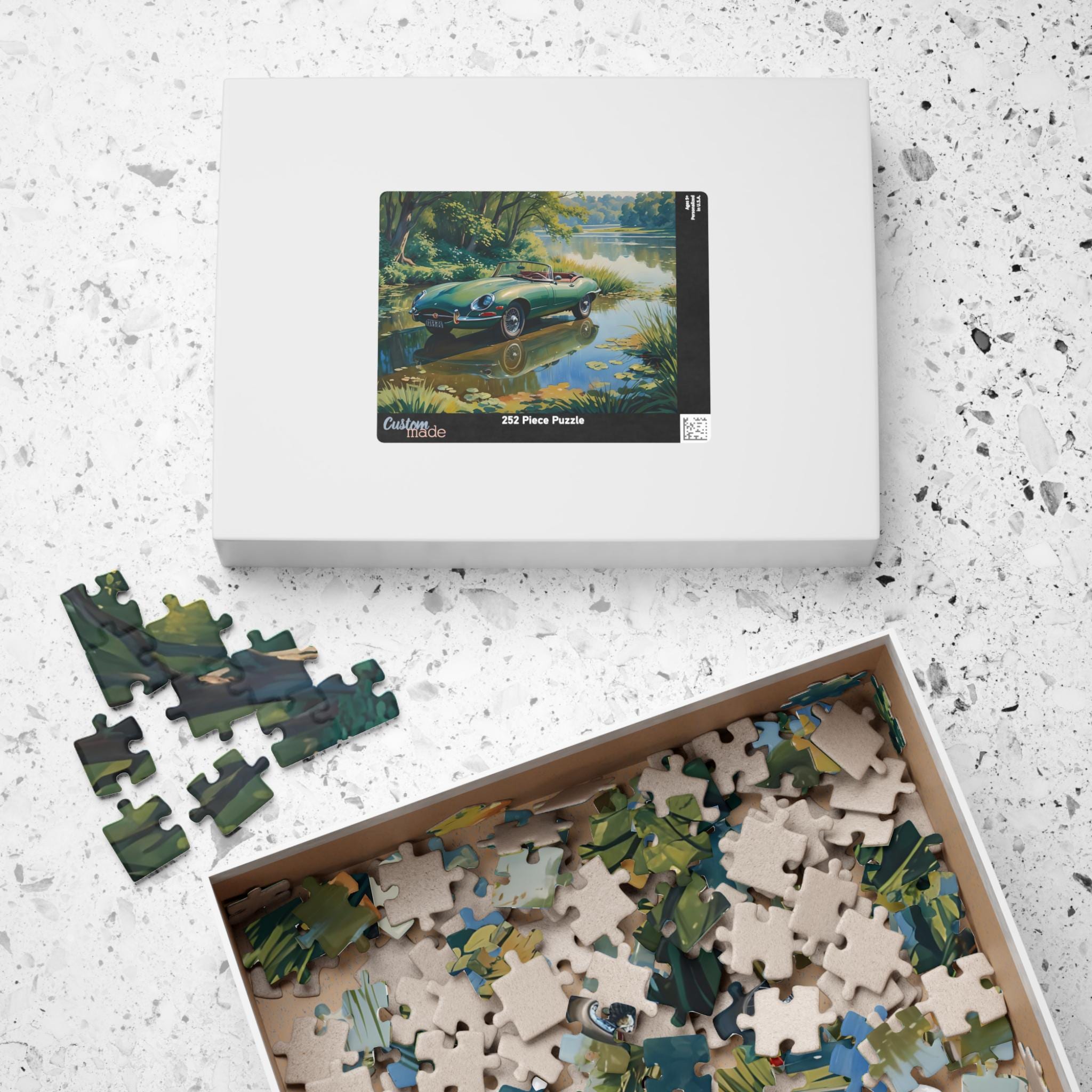 Jaguar Car Puzzle Exquisite Luxury Car Puzzle, Car Guy Puzzle, Car Guy ...