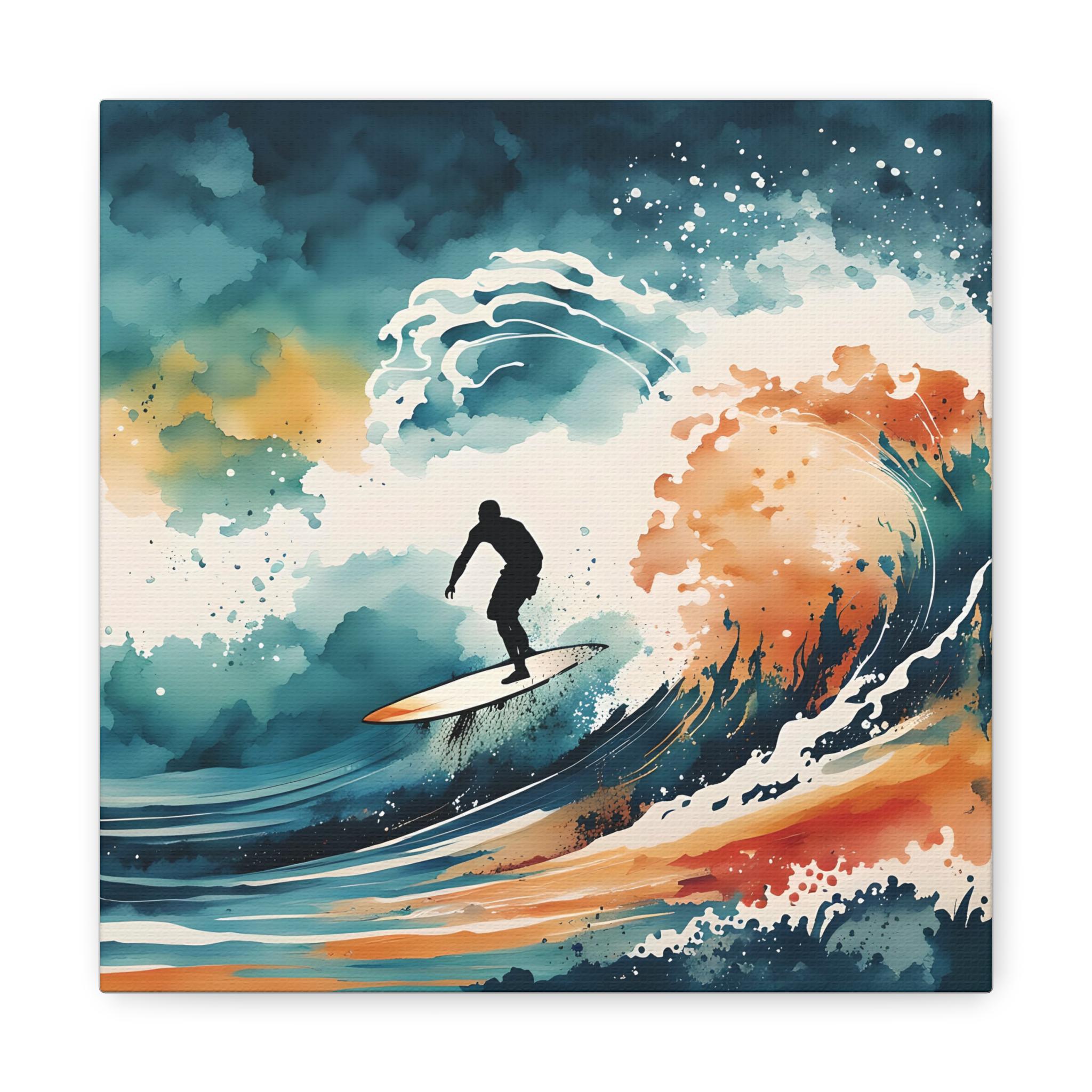 Surf Art, Ocean Art, Surfboard Art, Surfboard Wall Art, Wave Painting ...