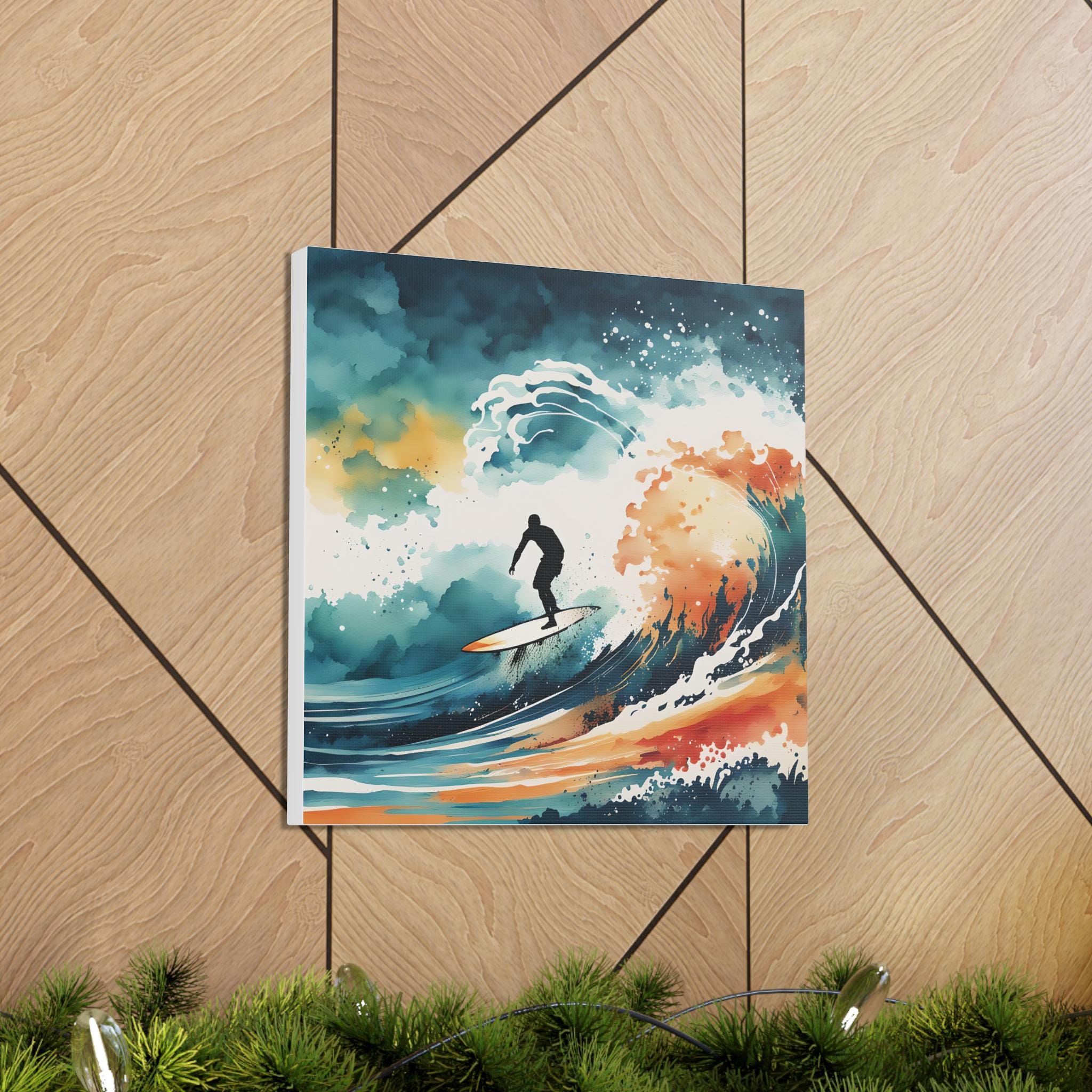 Surf Art, Ocean Art, Surfboard Art, Surfboard Wall Art, Wave Painting ...